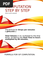 IVF Flow Rate and Time Taping Guide | PDF | Intravenous Therapy ...