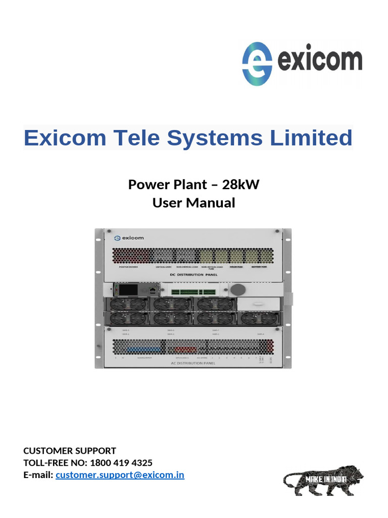 Power Plant - 28kW | PDF