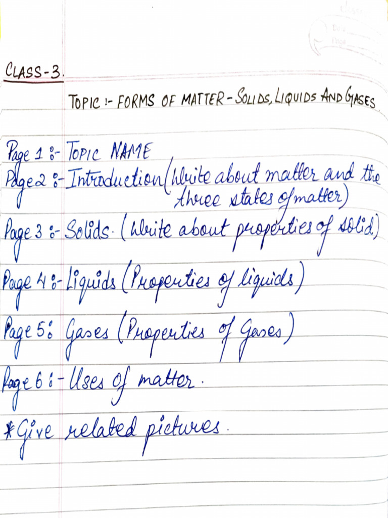 Class 3 Final Term Project Science | PDF