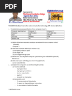 ICT Sample Exam | PDF | Information Security | Computer File