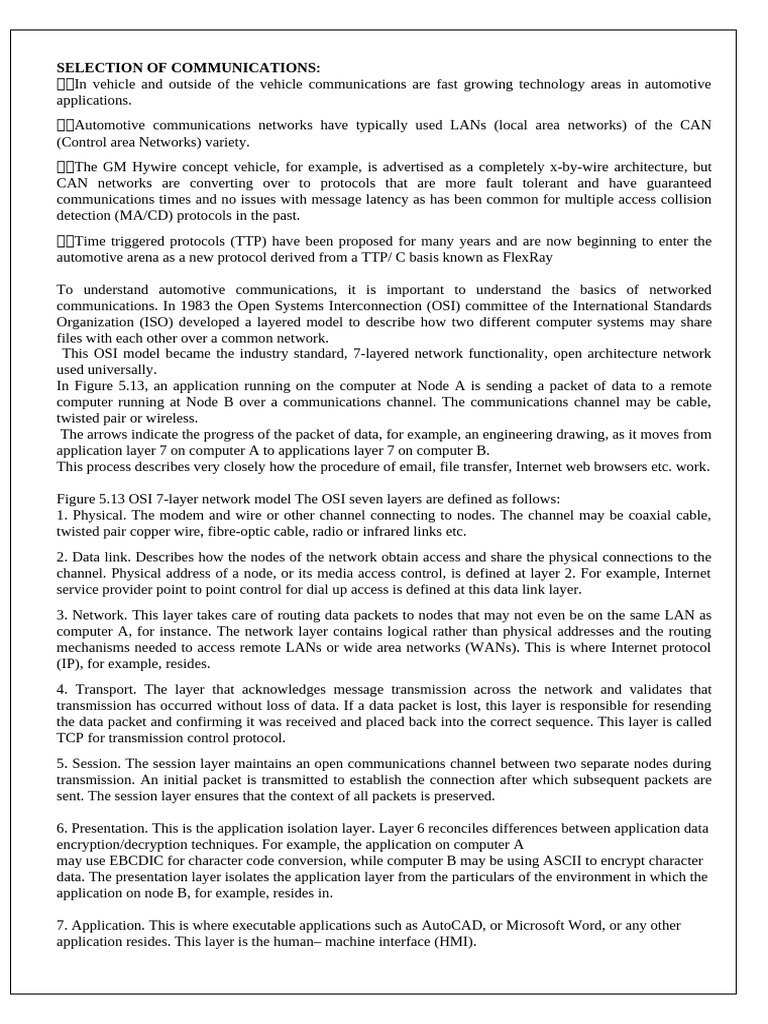 ehv unit 6 updated1 | PDF | Computer Network | Osi Model