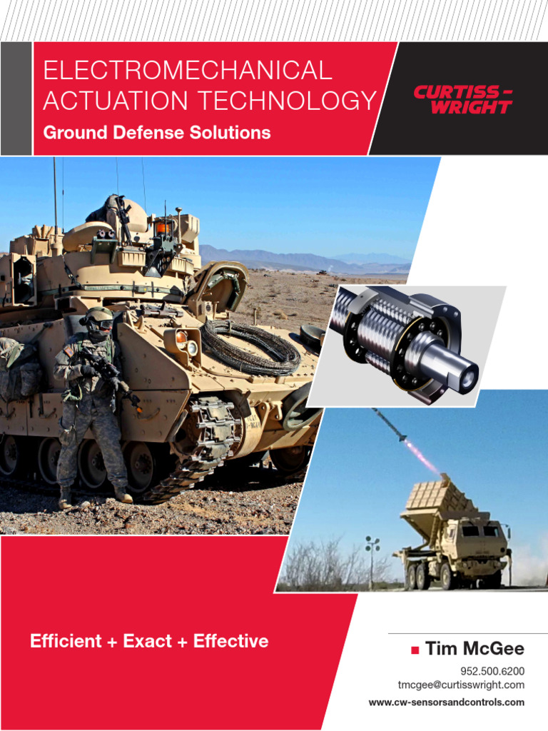 Ground Defense Solutions Datasheet | PDF | Actuator