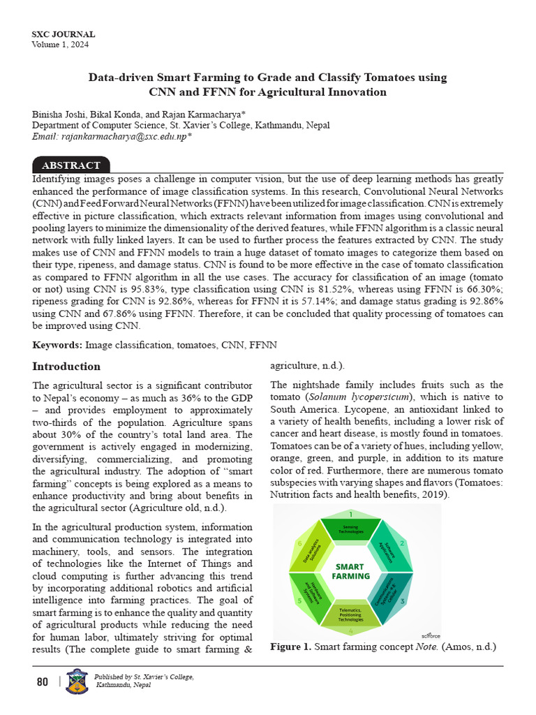 5.data-Driven Smart Farming To Grade and Classify Tomatoes Using | PDF | Applied Mathematics ...