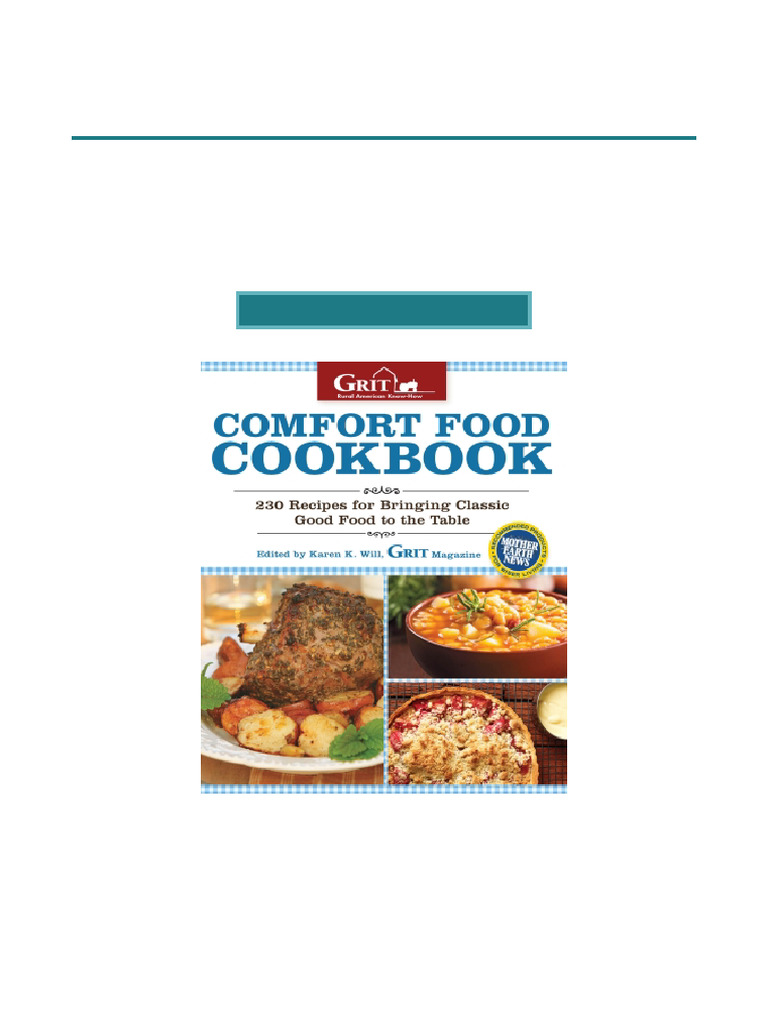 Comfort Food Cookbook: 230 Recipes | PDF