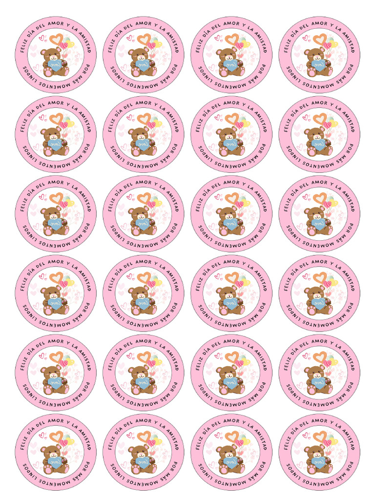 Documento A4 Stickers Día de San Valentín Ilustrativo Rosado_20250213_102507_0000 | PDF