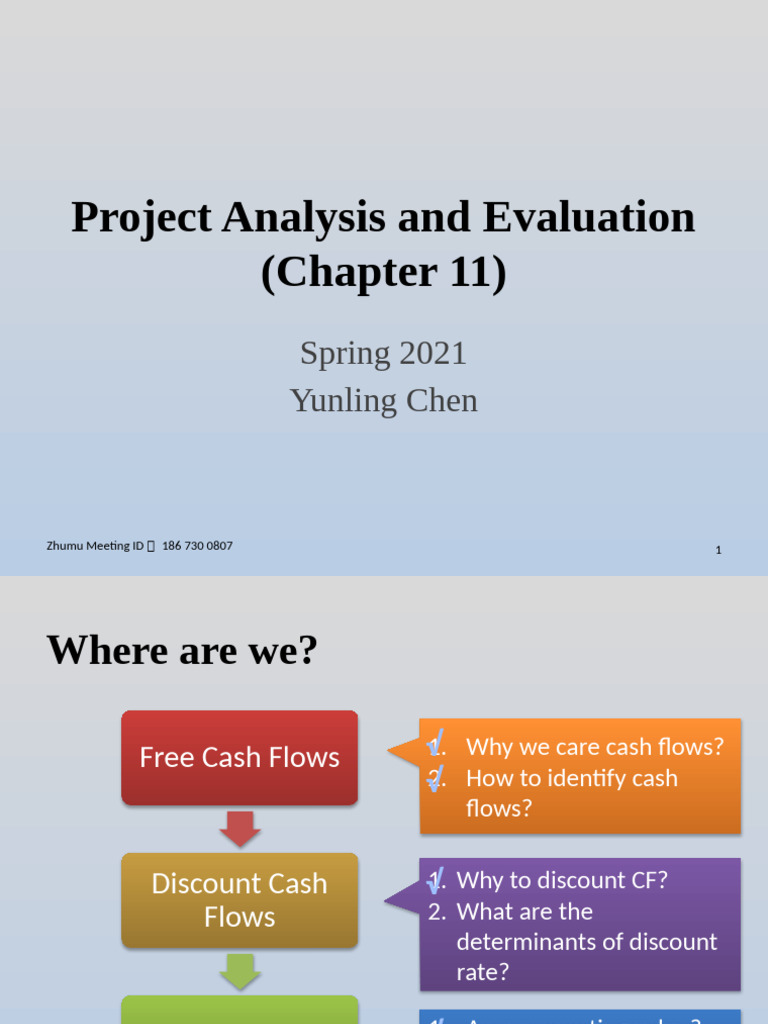 9 Project Analysis and Evaluation - Stu | PDF | Net Present Value | Depreciation