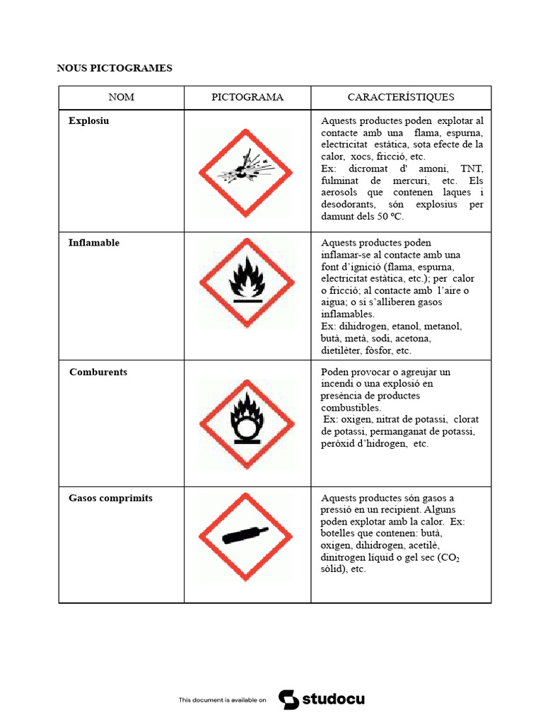 Pictogrames Pictogramas Selectividad 2 3 | PDF
