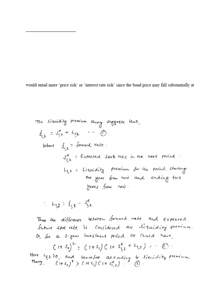 Term Structure of Interest Rate | PDF | Yield Curve | Bonds (Finance)