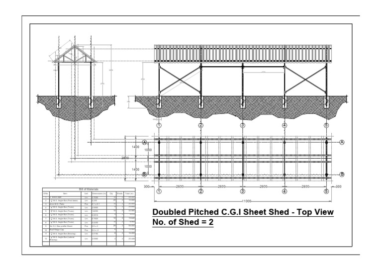 Light Academy Canopy Walkway Pitched Roof | PDF | Structural ...