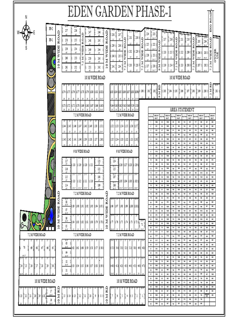 Eden Garden Layout | PDF