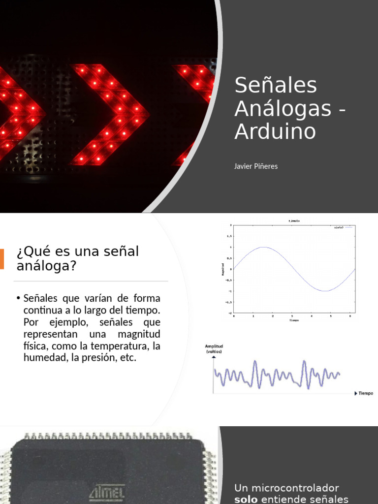 Señales Análogas y PWM en Arduino | PDF | Conversor analógico a digital ...