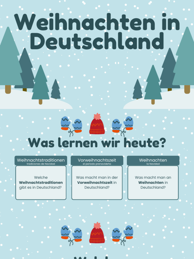 Tradiciones Navideñas Alemanas | PDF | Navidad | Observancias de diciembre