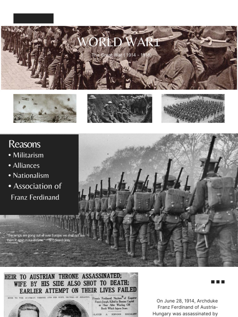 Causes and Impact of World War I | PDF
