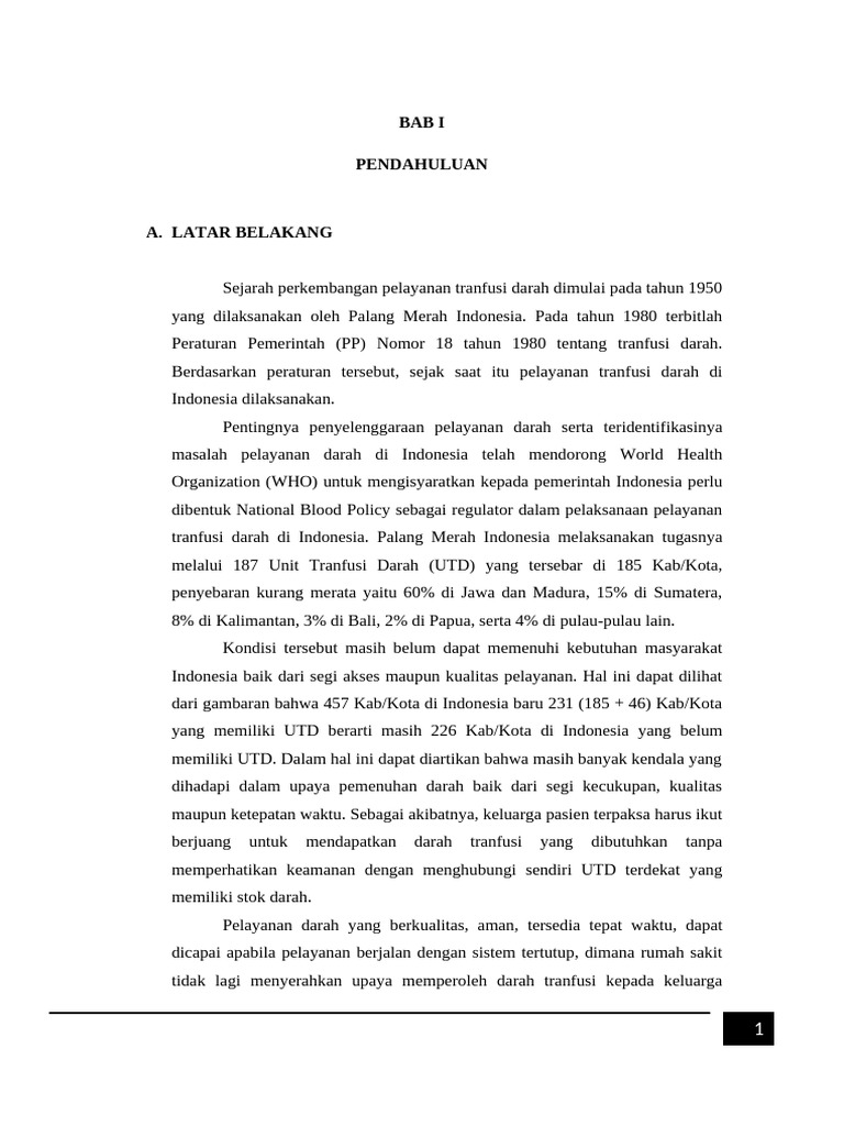 Proposal Pembuatan BDRS | PDF