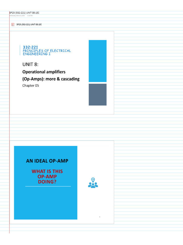 FA24 (332-221) UNIT 08 LEC - Annotated | PDF
