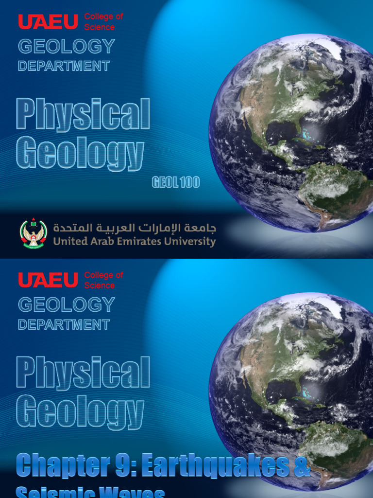 Chapter 9 Earthquakes | PDF | Seismology | Earthquakes