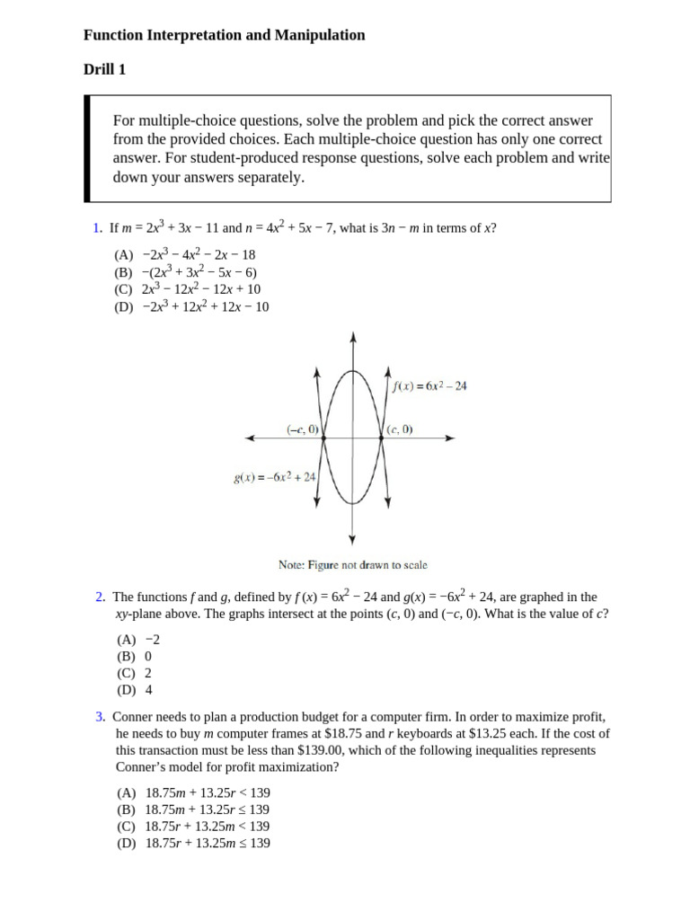 Extracted Pages From SAT Math - No Keys - Digital SAT Practice ...