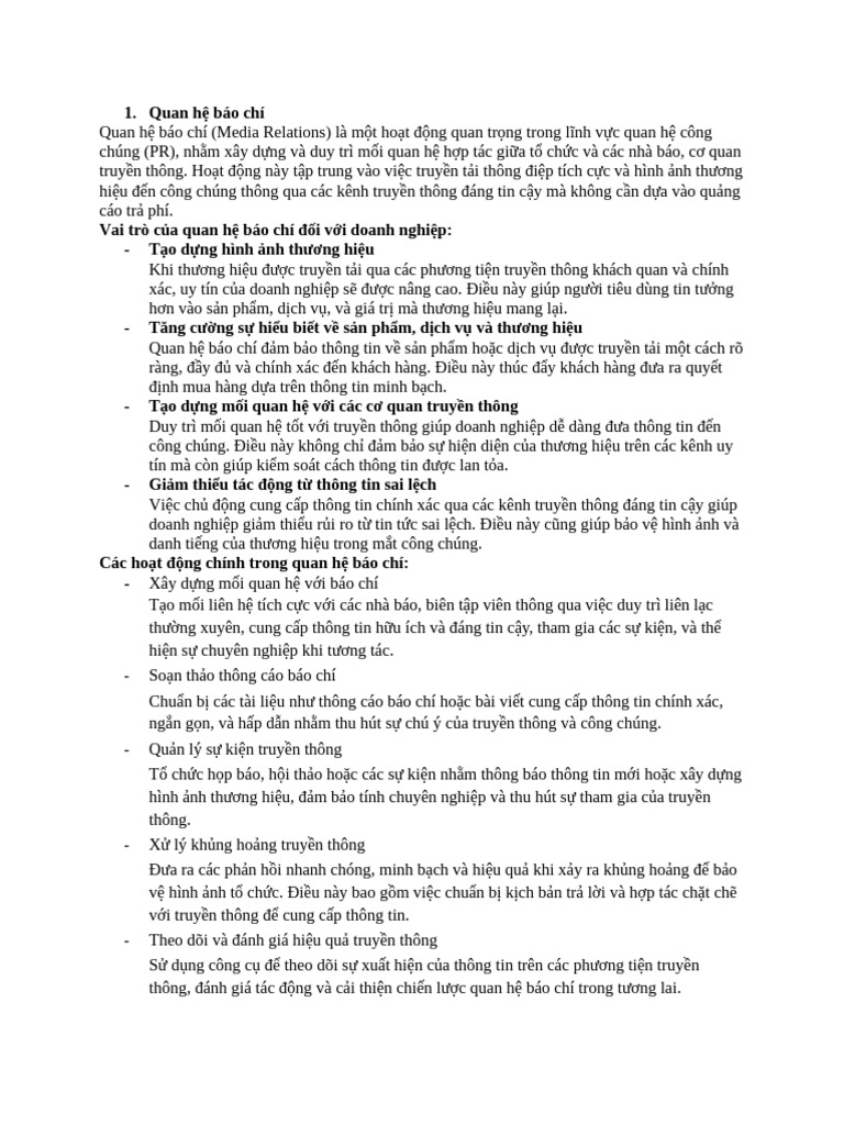 Phần 1+2 (QHCC) | PDF