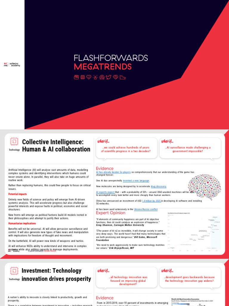 Megatrends Cards 2022 - First Edition PDF (V1) BH | PDF | Transhumanism | Climate Change