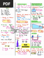 Mechanical Properties of Fluids CLASS XI NOTES | PDF