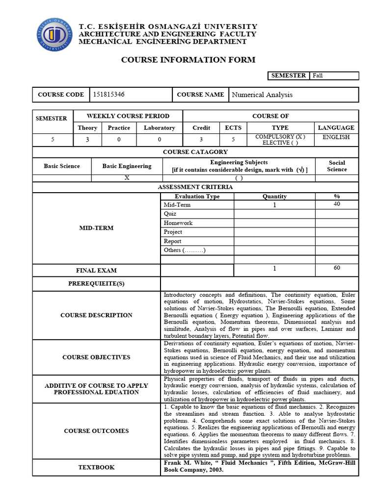 Fluid Mechanics | PDF | Fluid Dynamics | Navier–Stokes Equations