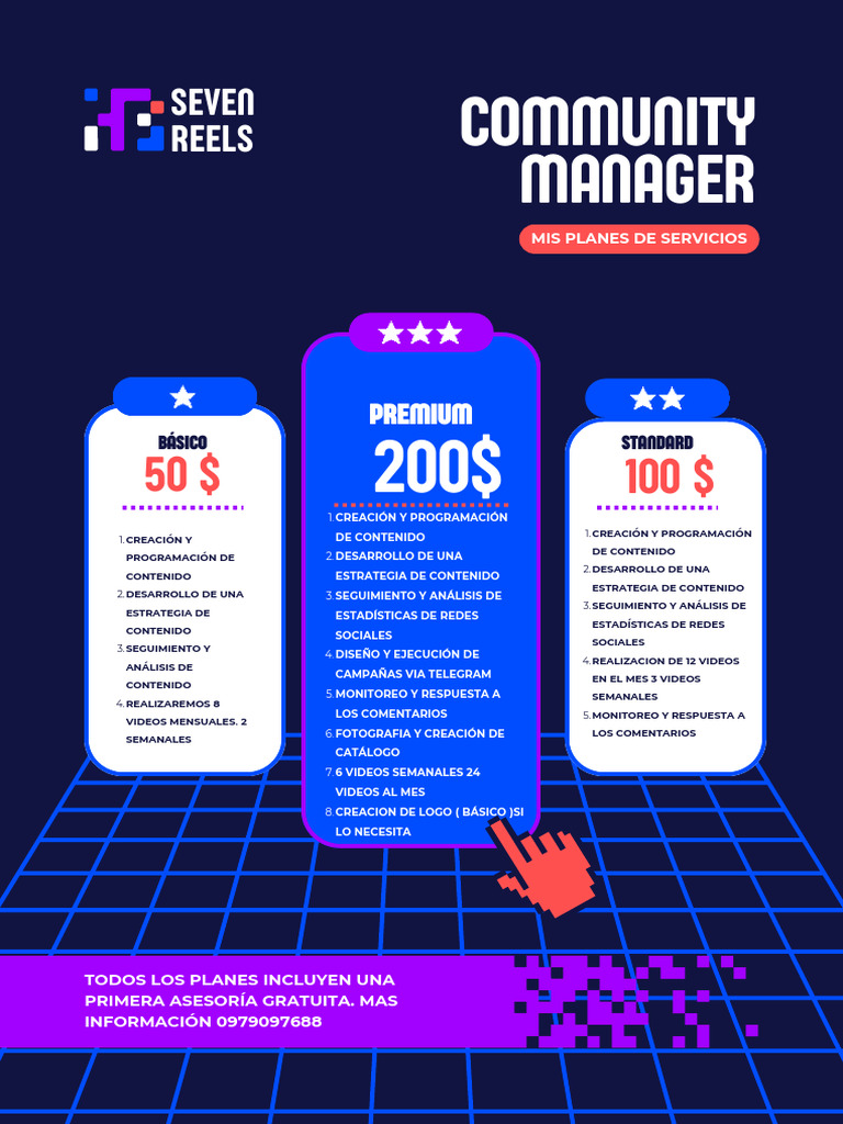 Planes de Servicios para Community Manager | PDF