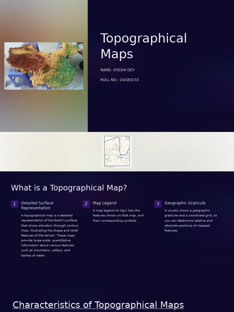 Unit 4 - Topographical Map | PDF | Topography | Map