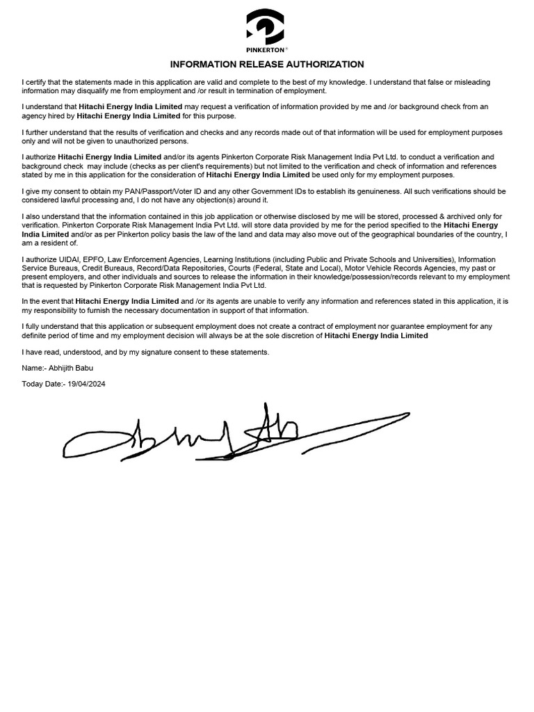 Consent Forms | PDF | Background Check | Information