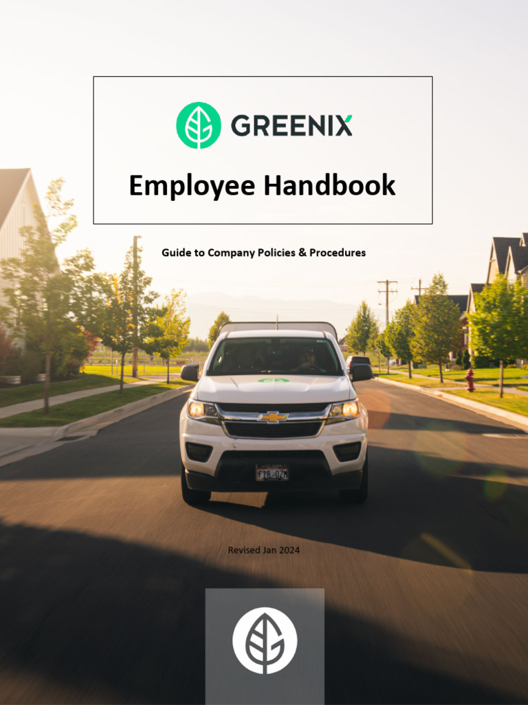 Greenix Employee Handbook 2024 | PDF | Overtime | Employment