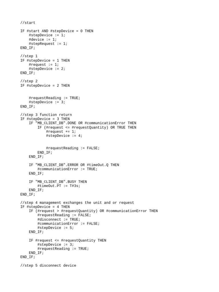 Modbus TCP/IP Device Management Steps | PDF | Internet Protocols