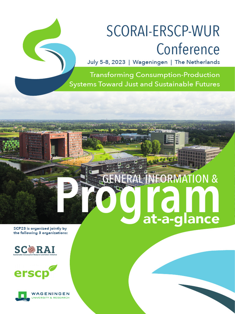 Program at A Glance SCP2023 | PDF | Sustainability | Sustainable ...