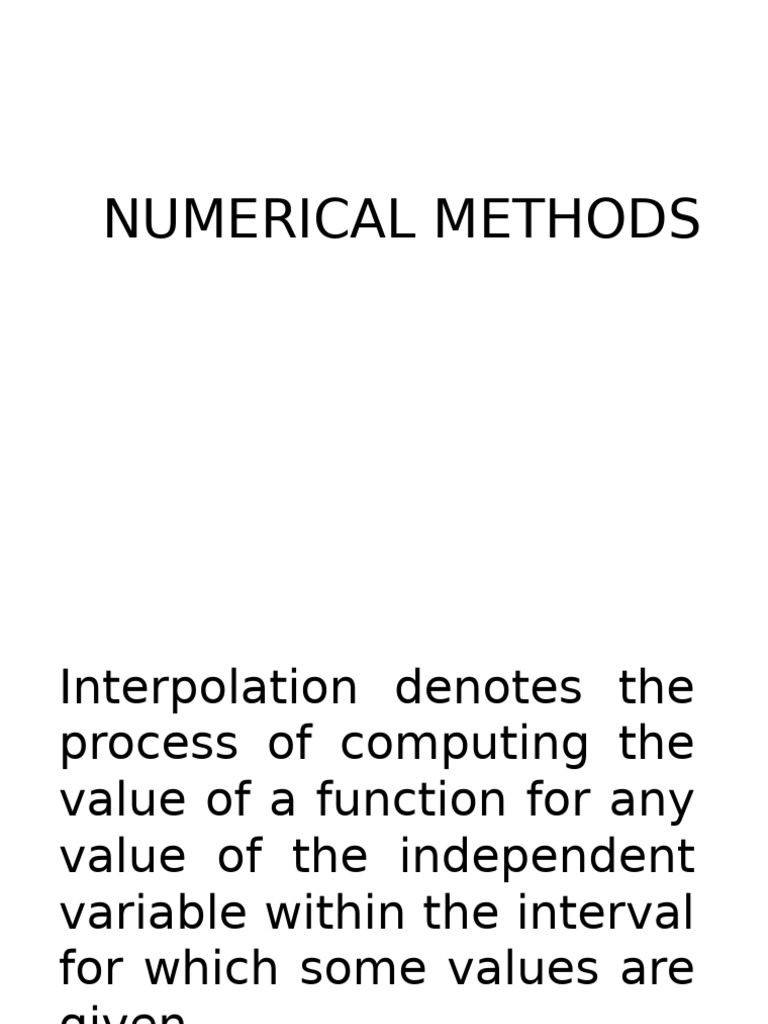 1 - 1 - Newtons and Lagrange Methods | PDF | Function (Mathematics) | Interpolation