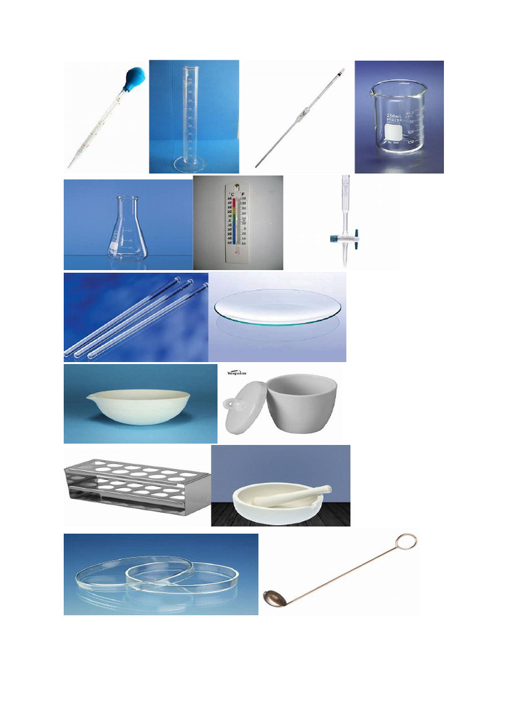 Implementos de Laboratorio Imagenes para Imprimir | PDF