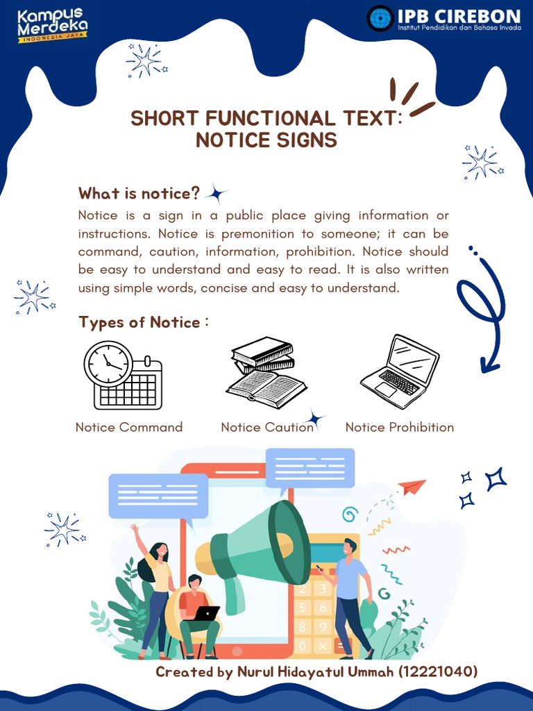 Poster Short Functional Text Notice Signs3 - 20231214 - 071125 - 0000 | PDF