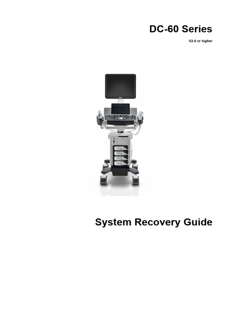 DC-60 V2.0 Series _CE&FDA_System Recovery Guide_V1.0_EN | PDF | Usb ...