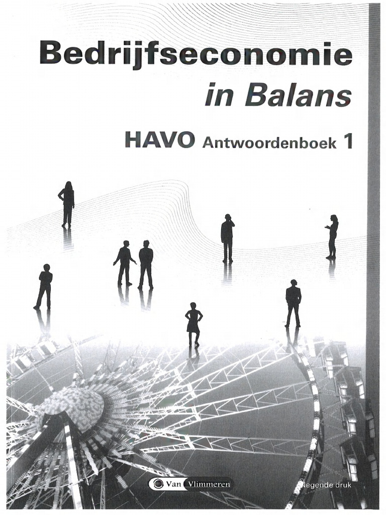 Antwoordenboek Be in Balans HFD 1 en 2 | PDF
