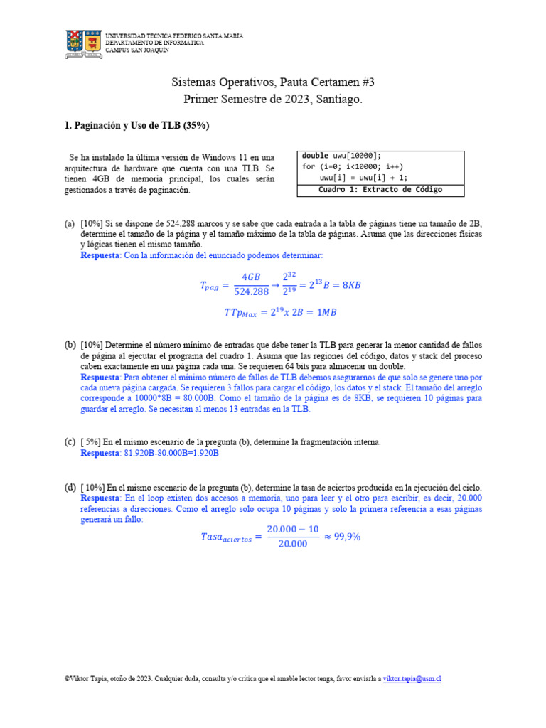 Pauta C3 202301 | PDF | Informática | Software