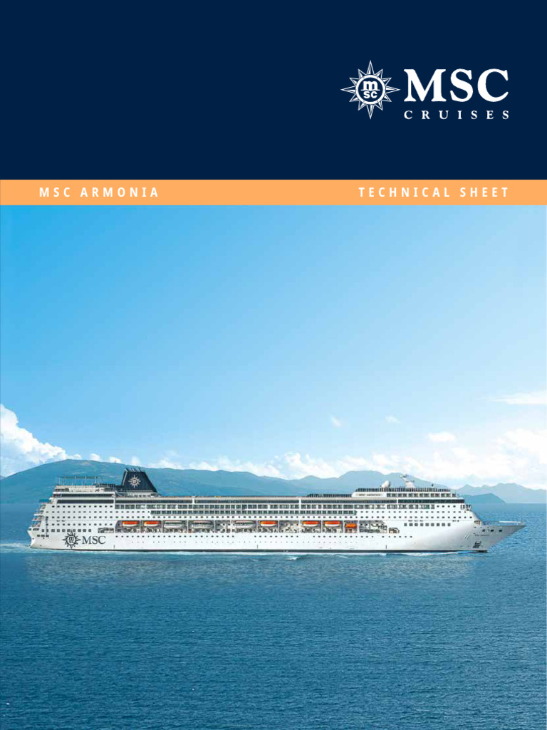 MSC Armonia Technical Specifications | PDF | Accessibility