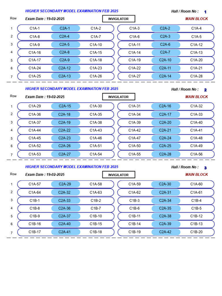 19-02-25 FN Seating Layout | PDF