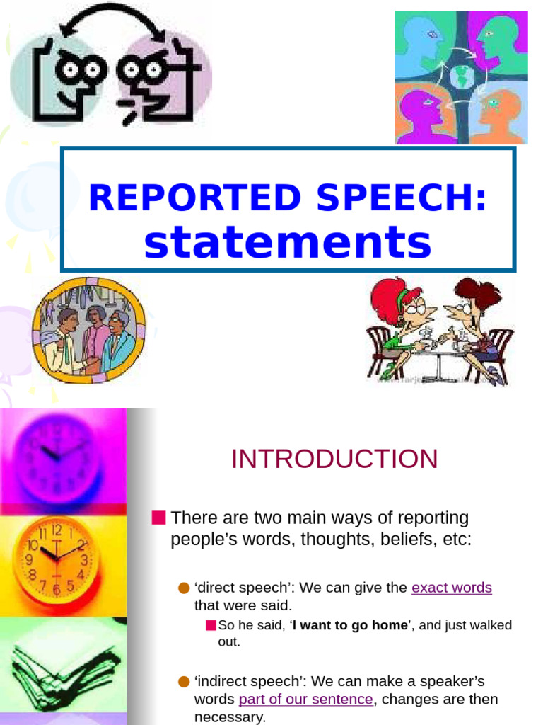 Reporting - Statements-Questions-Command&requests | PDF | Semantic ...