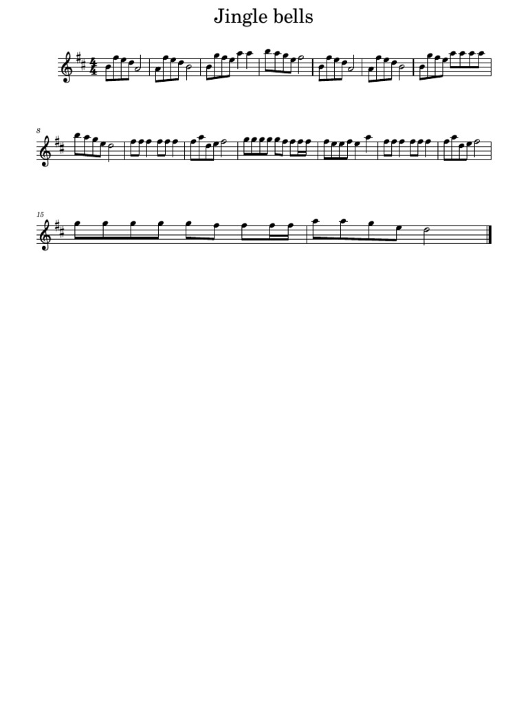 Jingle Bells | PDF