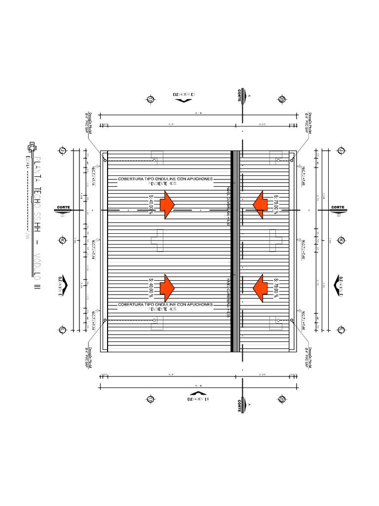 3. Arq Módulo III - Ss.hh_techo | PDF