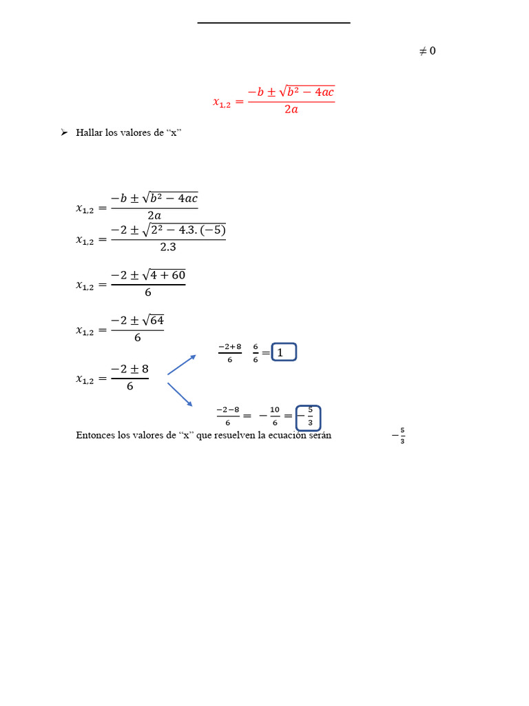 Guía Completa sobre Ecuaciones Cuadráticas | PDF | Función (Matemáticas ...