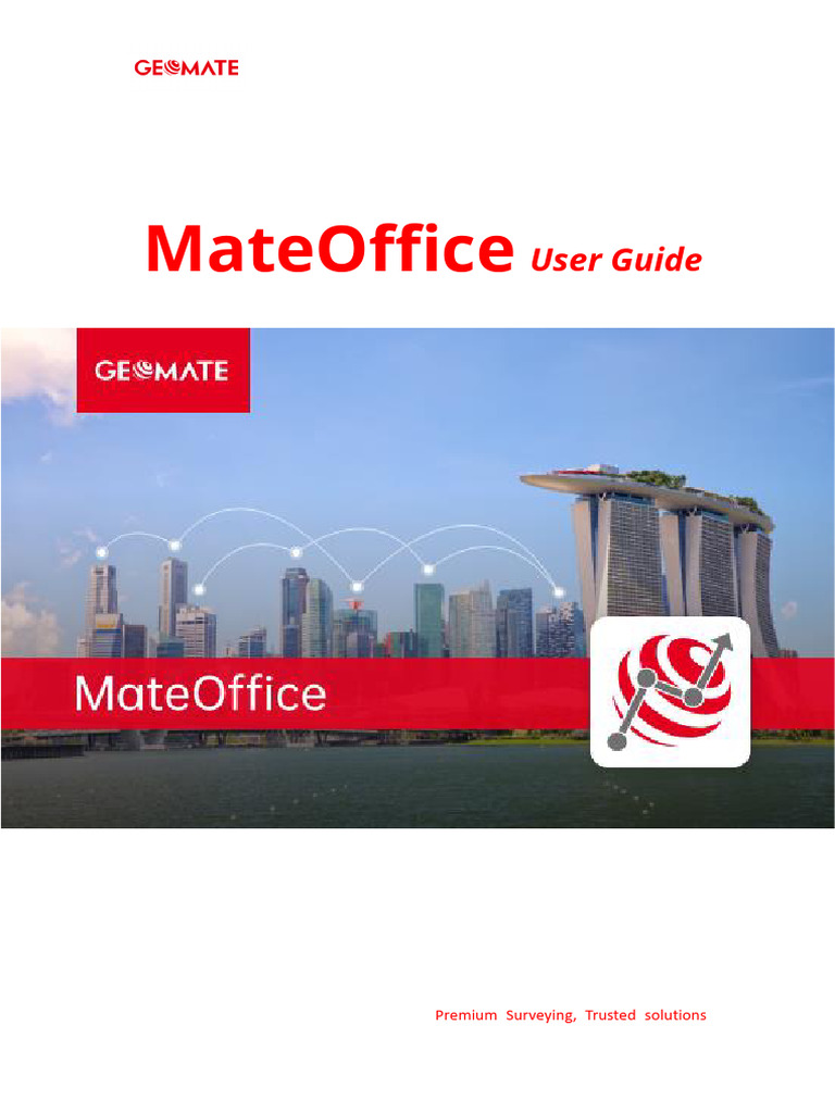 MateOffice User Guide 2022 | PDF | Latitude | Geodesy