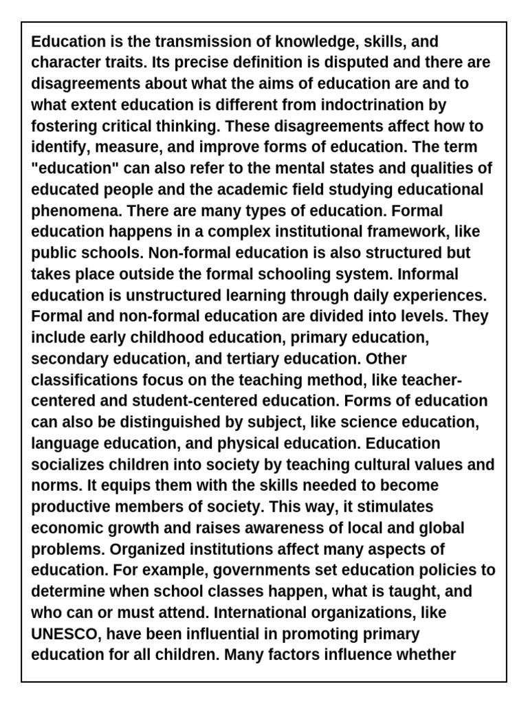 التعليم انجليزى | PDF | Intelligence | Behavioural Sciences