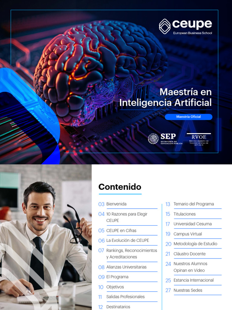 Maestria Inteligencia Artificial Sep | PDF | Inteligencia artificial | Inteligencia (IA) y semántica