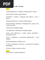 Potop - Streszczenie Szczegółowe - Henryk Sienkiewicz - Bryk - PL | PDF