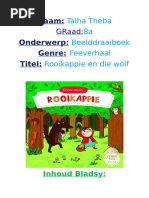 Rooikappie en Die Wolf Storyboard Poster | PDF