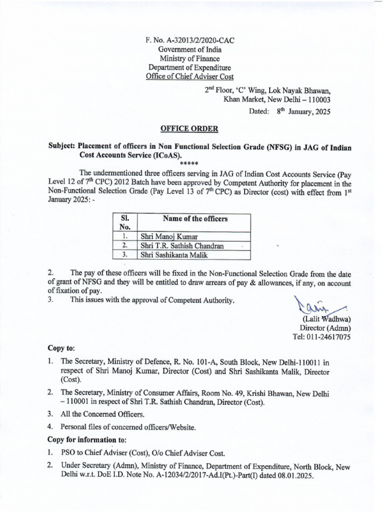NFSG of 2012 Batch 08 01 2025 | PDF