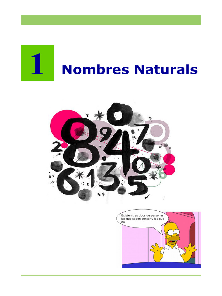 Tema1 Naturals 1ESO | PDF